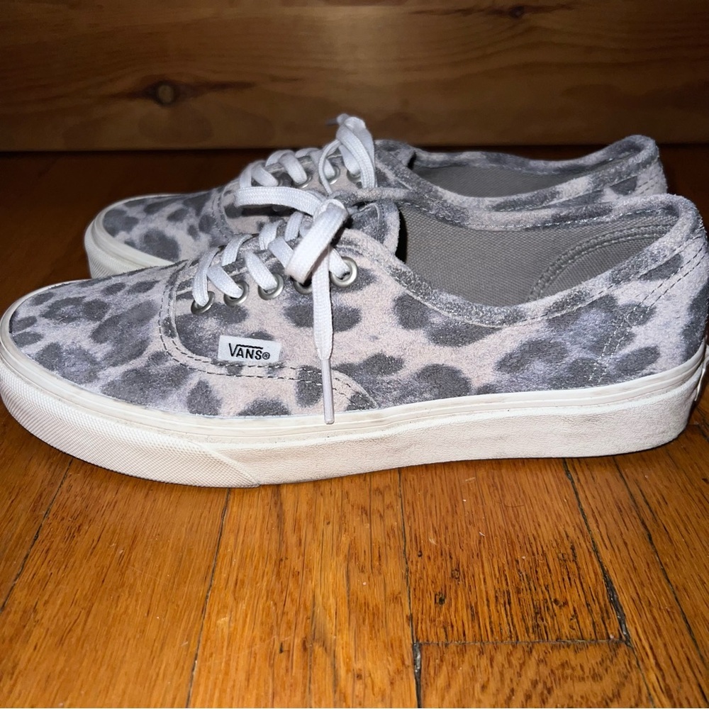 Vans Old Skool Leopard-Print Leather Sneakers. Excell… - Gem